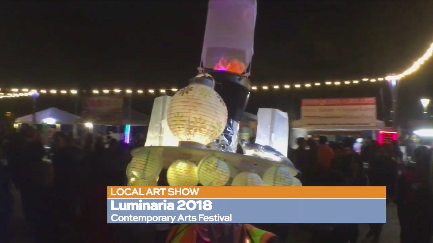 Luminaria Event Promoted on San Antonio TV Show | Robot Creative