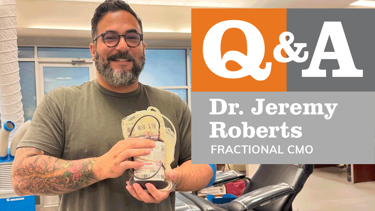 Interview with Dr. Jeremy Roberts, Fractional CMO at Robot